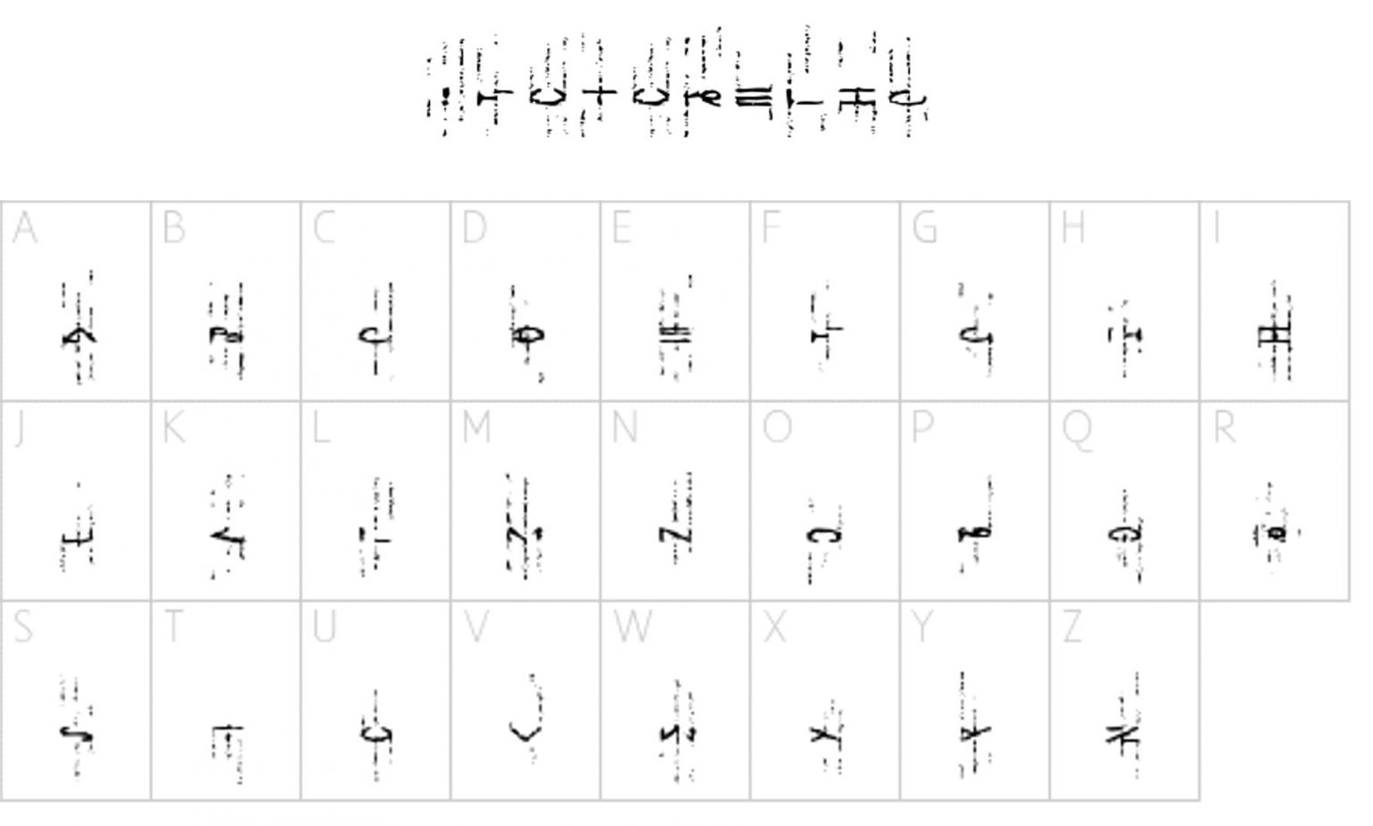 50 Awesome Distorted Fonts Will Bring WOW To Your Design | WebTopic